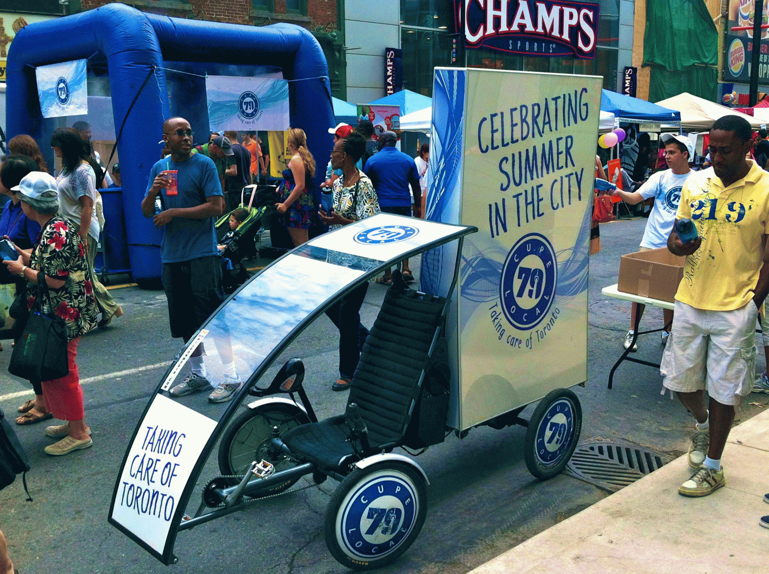 CUPE Local 79 meets thousands of residents during summer awareness ...